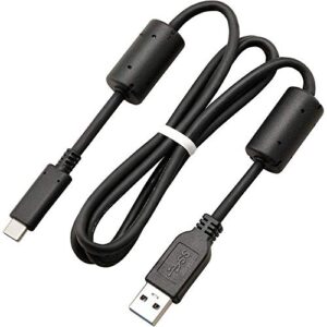 olympus cb-usb11 usb cable for e-m1 mark ii - black