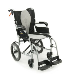 Karman Healthcare S-2512 Ergo Flight Transport Ultra Lightweight Wheelchair Luxury Seat, 18"