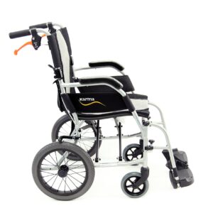 Karman Healthcare S-2512 Ergo Flight Transport Ultra Lightweight Wheelchair Luxury Seat, 18"