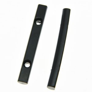 2pcs Black 44.5mm Guitar String Retainer Bar for FR Guitar