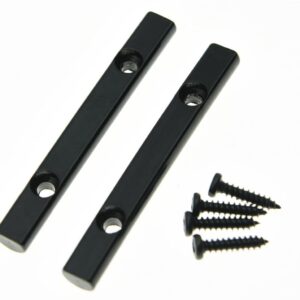 2pcs Black 44.5mm Guitar String Retainer Bar for FR Guitar