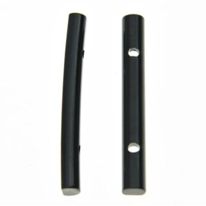 2pcs Black 44.5mm Guitar String Retainer Bar for FR Guitar