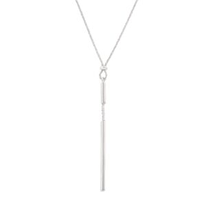 silpada 'water's edge' lariat necklace in sterling silver, 16" + 2"