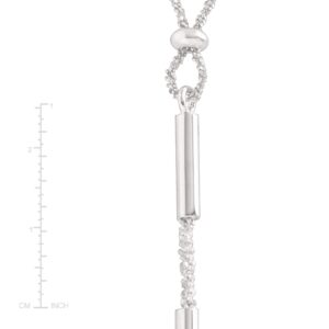 Silpada 'Water's Edge' Lariat Necklace in Sterling Silver, 16" + 2"