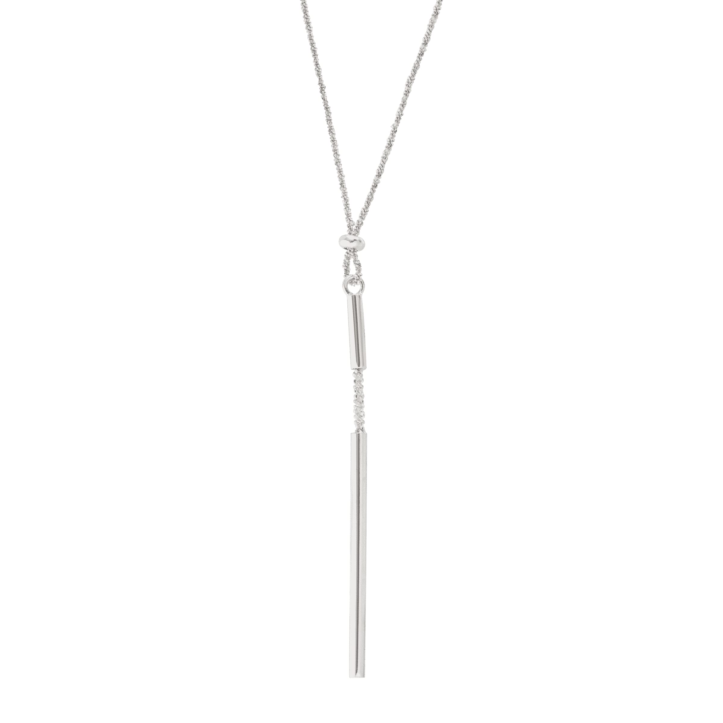 Silpada 'Water's Edge' Lariat Necklace in Sterling Silver, 16" + 2"