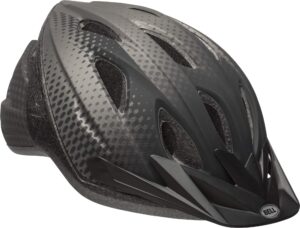 bell surge adult bike helmet, black/ti halo, one size