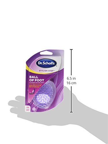 Dr. Scholl's Love Your Heels & Wedges Ball of Foot Cushions for Women, 1 Pair, Metatarsal Pads Women - All-Day Comfort for High Heels - Relieve & Prevent Shoe Discomfort, No Sliding Stopper Pads