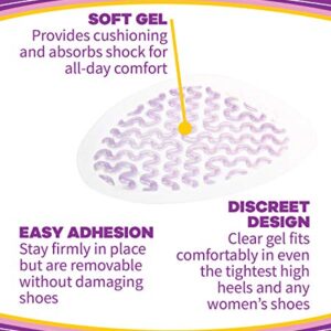 Dr. Scholl's Love Your Heels & Wedges Ball of Foot Cushions for Women, 1 Pair, Metatarsal Pads Women - All-Day Comfort for High Heels - Relieve & Prevent Shoe Discomfort, No Sliding Stopper Pads