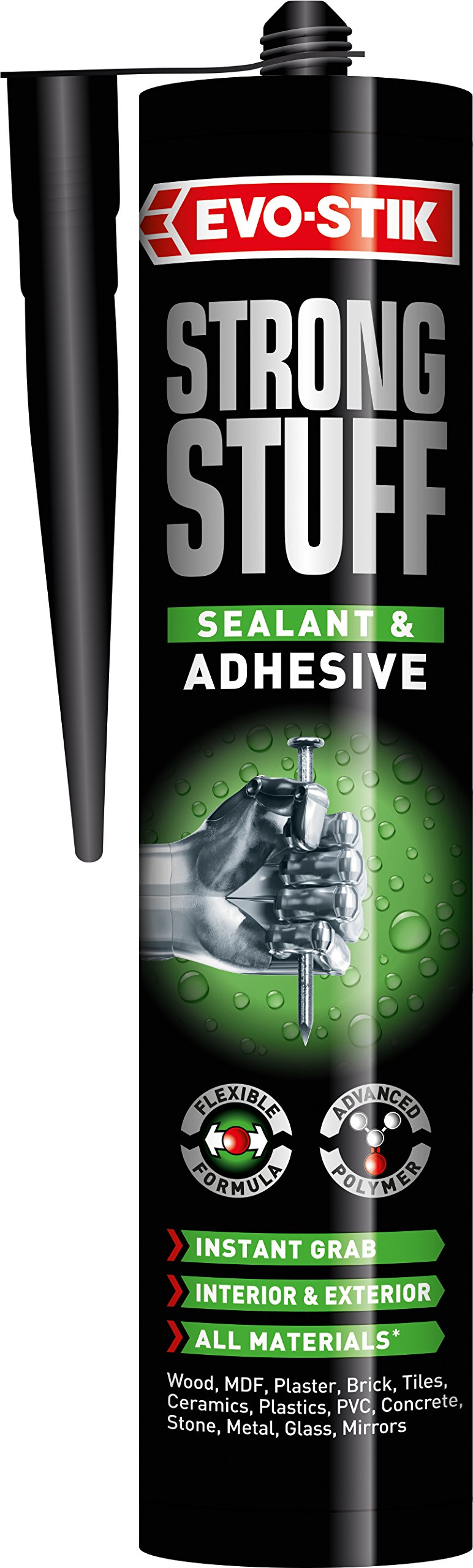 2 x Evo-Stik Strong Stuff Sealant Adhesive 290ml