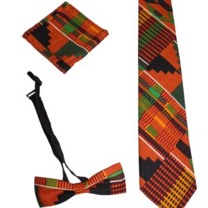 Kente Tie Set - Style 1 (Tie A)