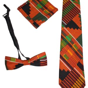 Kente Tie Set - Style 1 (Tie A)