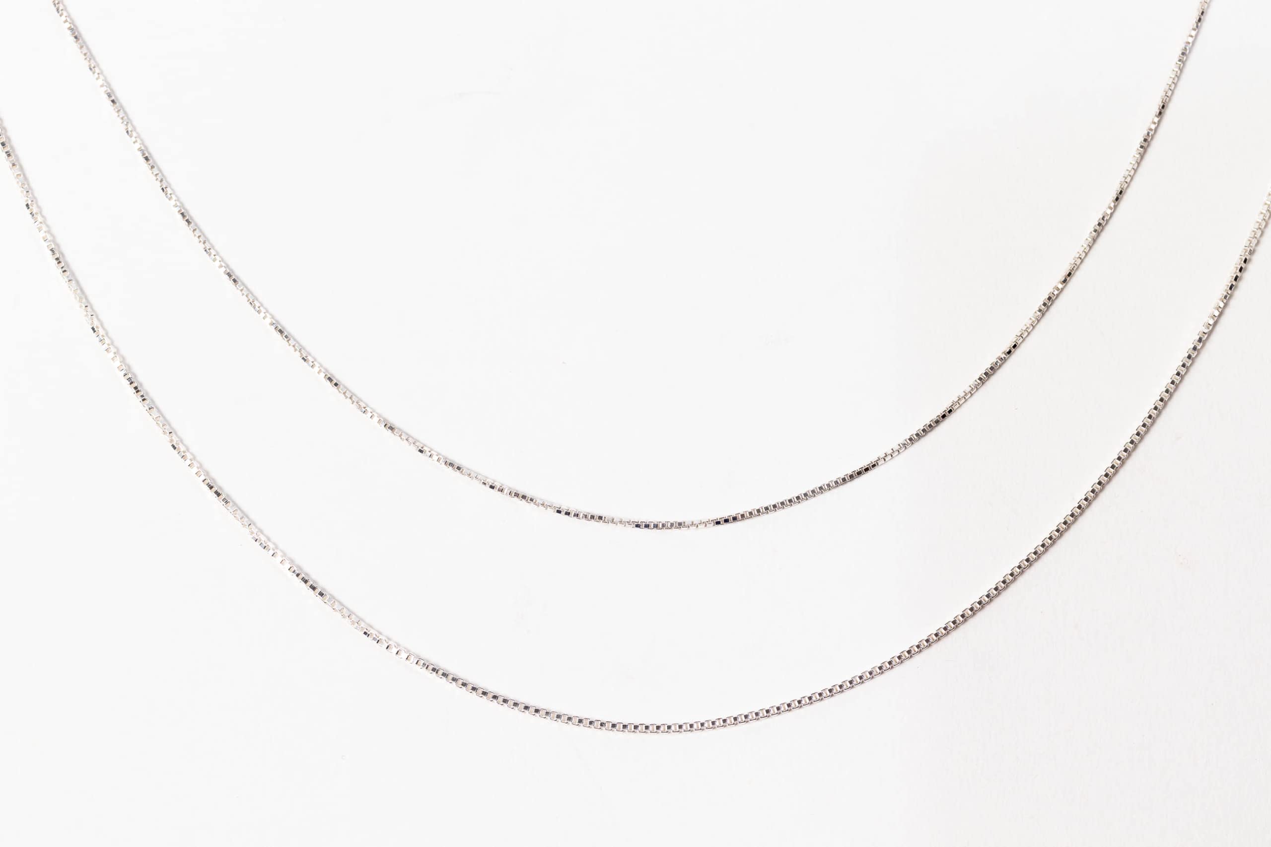 CRAFT WIRE 24 Inches 925 Sterling Silver 1.2mm Box Chain Necklace Made in ITALY