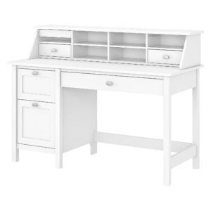 bush furniture computer desk, pure white