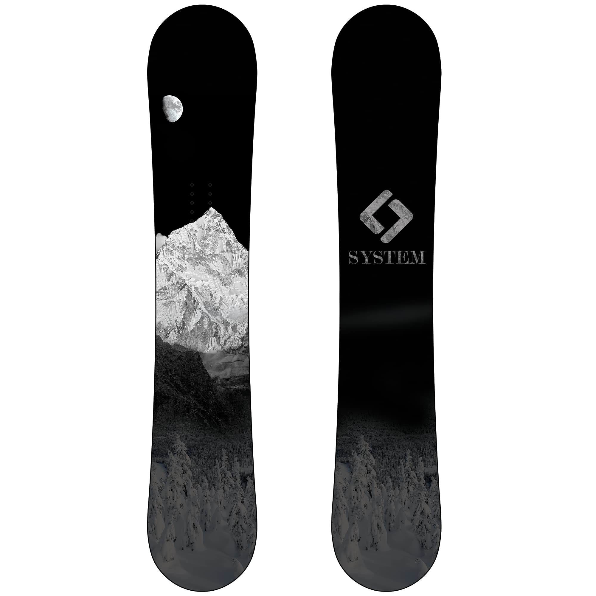 Package-System MTN CRCX 2018 Snowboard-153 cm-System MTN Binding Medium