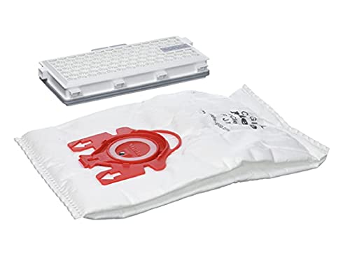 Miele Performance Pack AirClean 3D FJM Vacuum Cleaner Bags, 16 x Bags, 1 x HEPA Filter