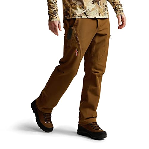 Sitka Men's Hunting Water-Repellent Camo Dakota Mud Pants, Mud, 32R