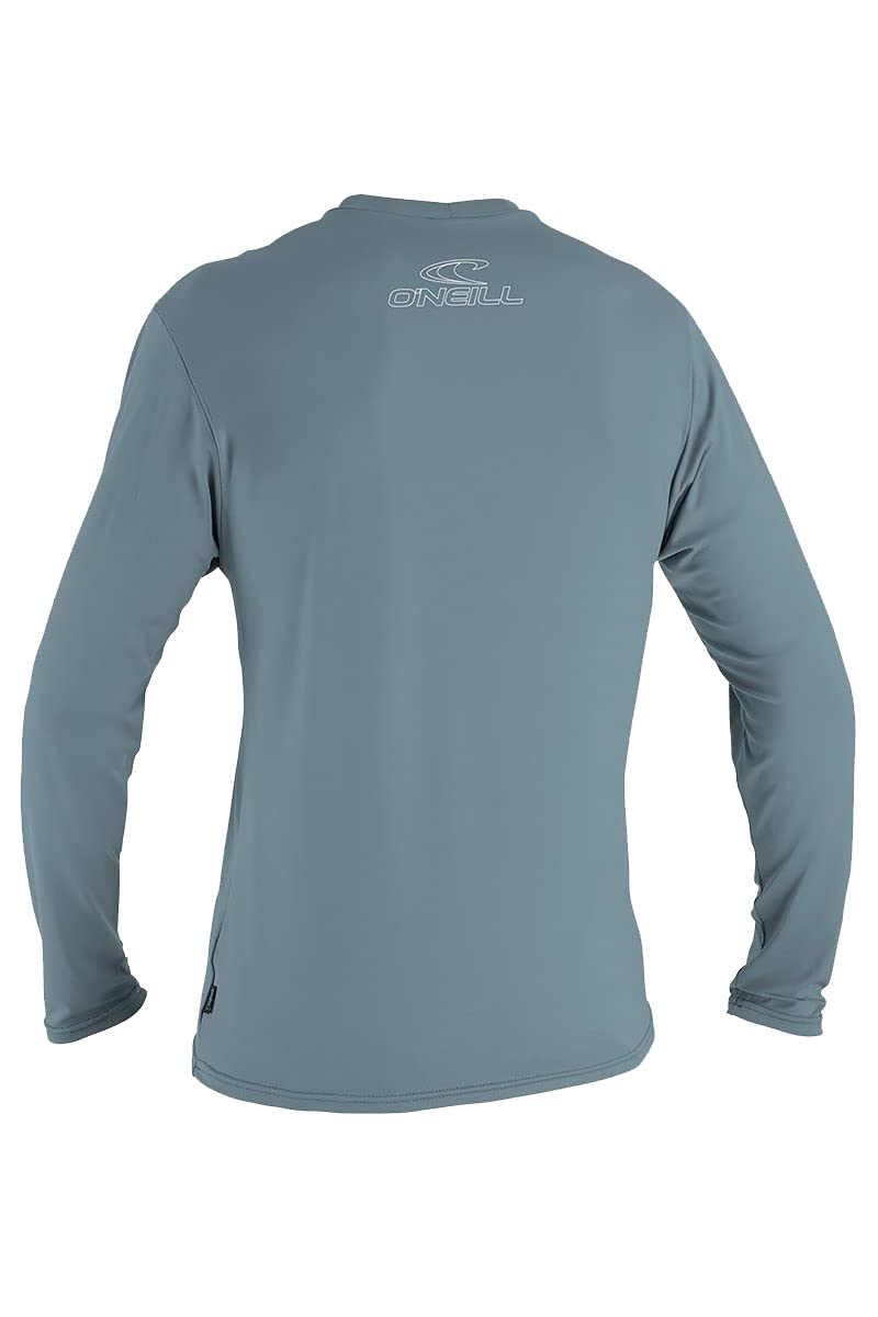 O' NEILL Men's Standard O'Neill Basic Skins UPF 50+ Long Sleeve Sun Shirt, Dusty Blue, Large