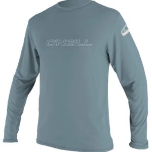 O' NEILL Men's Standard O'Neill Basic Skins UPF 50+ Long Sleeve Sun Shirt, Dusty Blue, Large