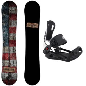 camp seven package drifter crcx 2018 snowboard-159 cm-system mtn binding large