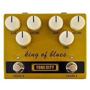 tone city tc-t30 king of blues dual channel overdrive fast u.s. ship