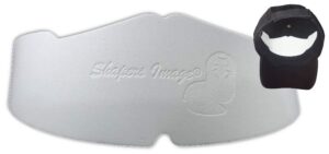 shapers image cap pro baseball crown insert for low profile fitted, dad caps and snapback (3 count, white)