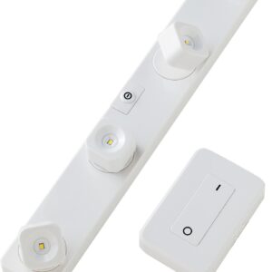 LIGHT IT! by Fulcrum, 30036-308 Wireless Remote Controlled LED Fastrack Set, White, Single Pack