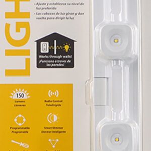 LIGHT IT! by Fulcrum, 30036-308 Wireless Remote Controlled LED Fastrack Set, White, Single Pack