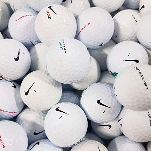 Nike Golf Ball Mix - 50 Balls - Good Quality - Popular Styles (AAA, 3a, Fair, 3rd)