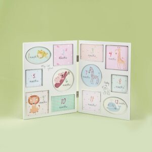 FASHIONCRAFT Lovely Baby Collage, Perfect Baby-shower Gift, Favor - Hinged - My First Year