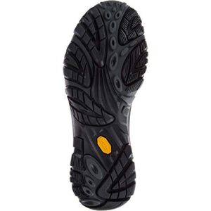 Merrell Men's Moab Adventure Lace Waterproof Hiking Shoe, Black, 11 M US