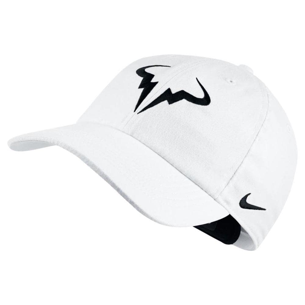 NIKE Men's Standard Rafa U Nk Arobill H86 Cap, White (White/Black), Talla única