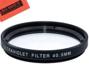 40.5mm multi-coated uv protective filter for sony alpha a5000, a5100, a6000, a6300, a6500, nex-5tl, nex-6 digital camera that has sony 16-50mm f/3.5-5.6 oss alpha e-mount retractable zoom lens