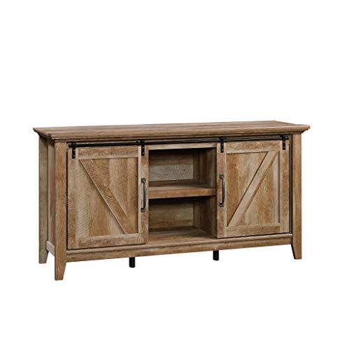 Sauder Dakota Pass Credenza, For TV's up to 70", Craftsman Oak finish