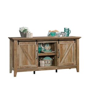 Sauder Dakota Pass Credenza, For TV's up to 70", Craftsman Oak finish