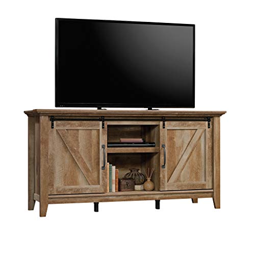 Sauder Dakota Pass Credenza, For TV's up to 70", Craftsman Oak finish