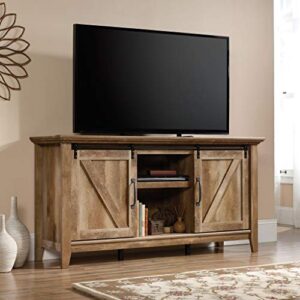 Sauder Dakota Pass Credenza, For TV's up to 70", Craftsman Oak finish