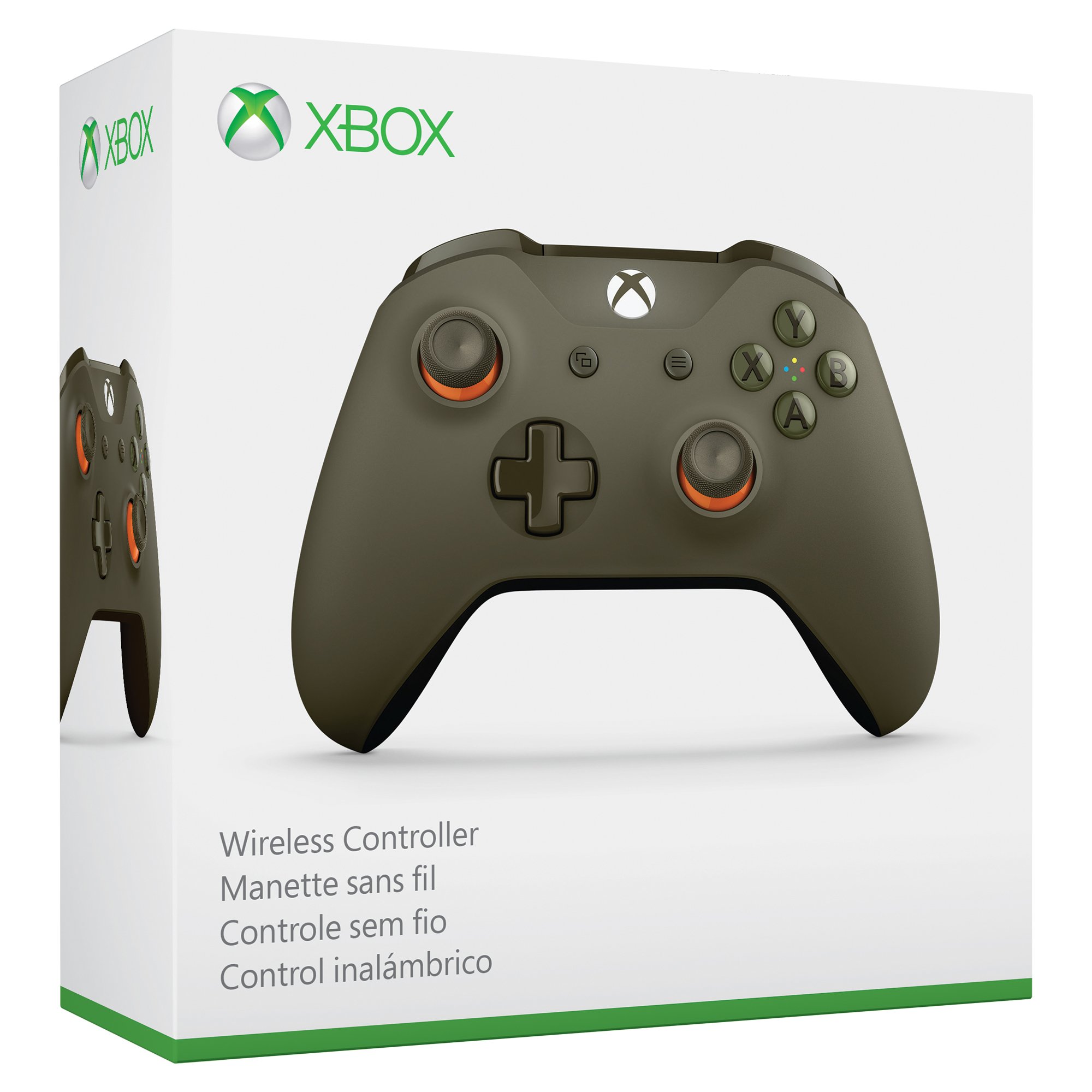 Xbox Wireless Controller - Green / Orange