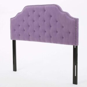 Christopher Knight Home Silas Headboard - Fully Upholstered, Queen / Full, Light Purple