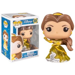 funko pop! disney beauty and the beast belle #221 (sparkle dress exclusive)