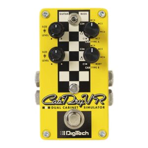 Digitech Dual Speaker Cabinet Emulator Pedal (CabDryVR-U)