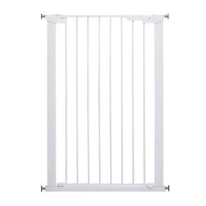 babydan scandinavian pet design pressure gate extra tall 41" - white