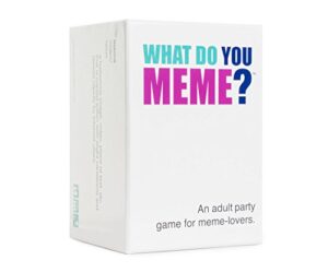 what do you meme? core game - the hilarious adult party game for meme lovers