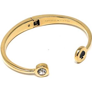 Kate Spade New York Spot The Spade Gold Tone Bangle Bracelet