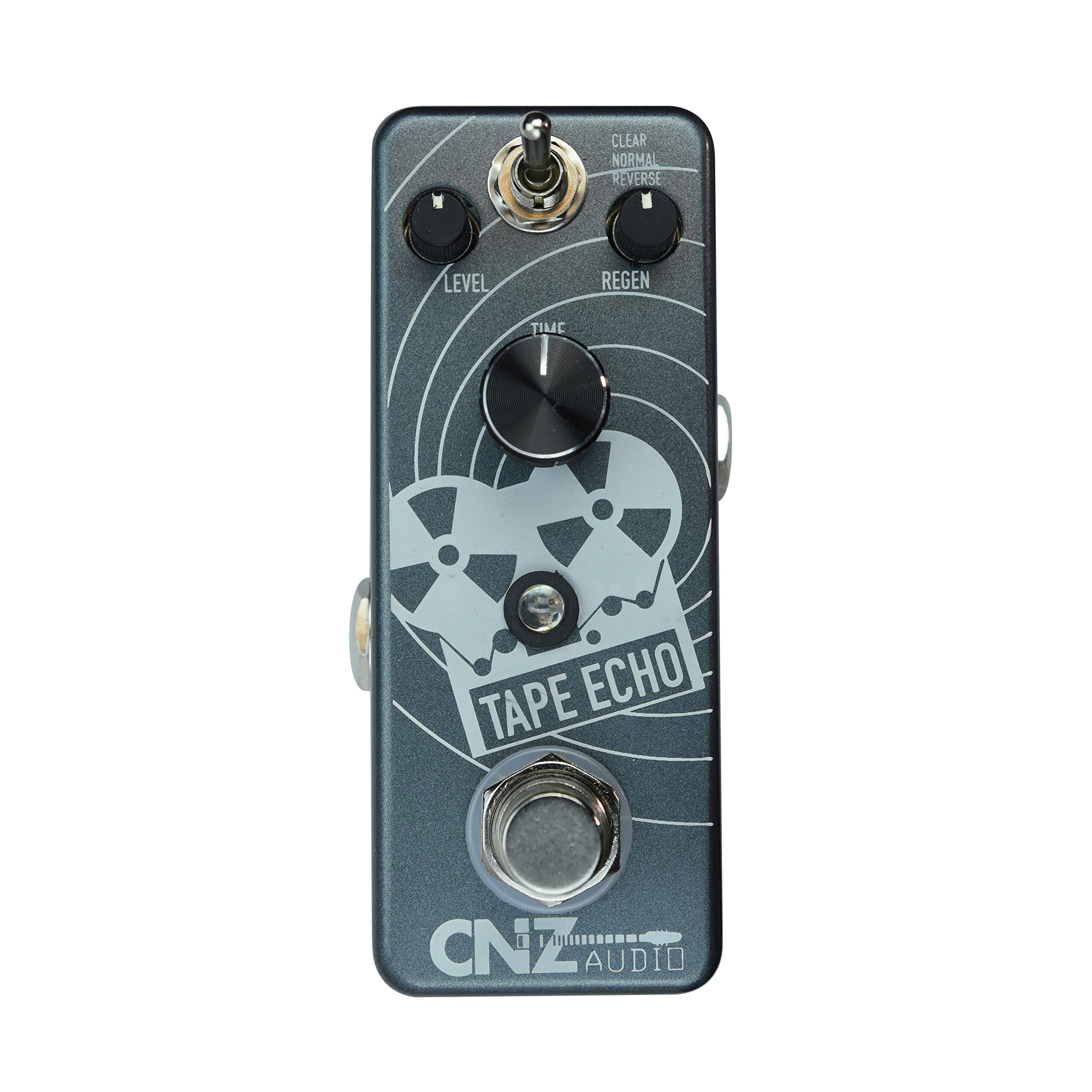 CNZ Audio Tape Echo Guitar Effects Delay Pedal, True Bypass