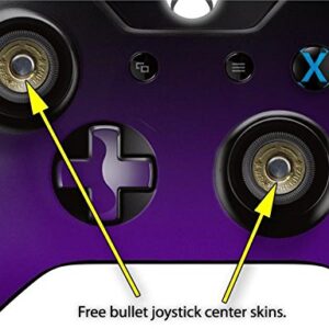 WraptorSkinz Decal Style Vinyl Skin Wrap compatible with XBOX One Original Wireless Controller Smooth Fades Purple Black - (CONTROLLER NOT INCLUDED)