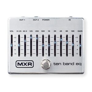 mxr ten band eq guitar effects pedal