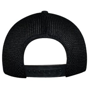 Headsweats Black Haze 5-Panel Trucker Hat, Black, One Size