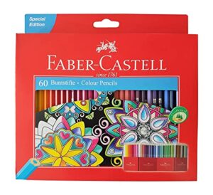 faber castell premium color pencils, 60 colour