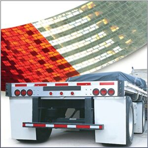 INCOM Manufacturing: Conspicuity Transport Truck Trailer DOT-C2 Reflective Tape, 2 Inch x 150 Foot, Solid White – for Trailers, Outdoors, Trucks