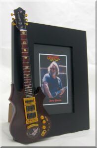 jerry garcia miniature guitar photo frame tiger